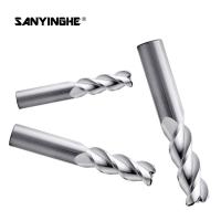 China Corner Radius Aluminum End Mills Copper  3 Flute Carbide End Mills for sale