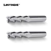 China Corner Radius Aluminum End Mills Copper  3 Flute Carbide End Mills for sale