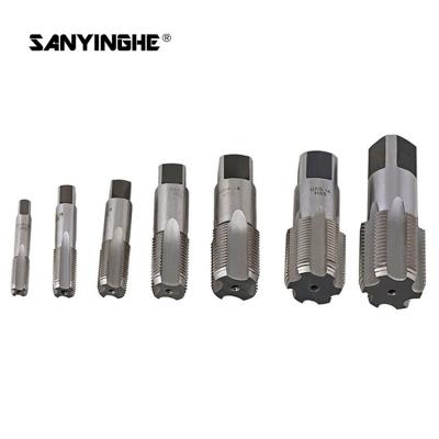 China Water Pipe Screw Thread Tapping Tool High Speed Steel NPT G  ZG  RC  BSP BSPT Pipe 55 60 Degrees for sale