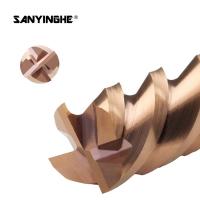 China 4 Flute Square Solid Carbide End Mills 6mm Tungsten Milling Cutter CNC Router Bits for sale