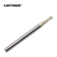 China HRC63 Carbide Tapered Ball End Mills Drill Cutting Tool for sale