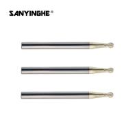 China HRC63 Carbide Tapered Ball End Mills Drill Cutting Tool for sale