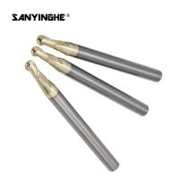 China HRC63 Carbide Tapered Ball End Mills Drill Cutting Tool for sale
