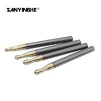 China HRC63 Carbide Tapered Ball End Mills Drill Cutting Tool for sale