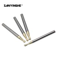 China HRC63 Carbide Tapered Ball End Mills Drill Cutting Tool for sale