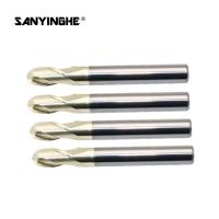 China Hrc45 55 60 Milling Machine Drill Bits CNC Corner Rounding End Mill for sale