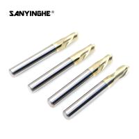 China Hrc45 55 60 Milling Machine Drill Bits CNC Corner Rounding End Mill for sale