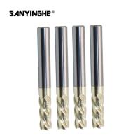 China 4 Flute Corner Radius Solid Carbide Taper End Mill For Stainless Steel for sale
