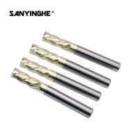 China 4 Flute Corner Radius Solid Carbide Taper End Mill For Stainless Steel for sale