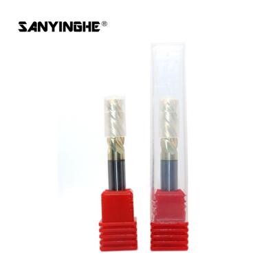 China HRC63 Tungsten Carbide Milling Cutter 4 2 Flute End Mill Cnc Square Milling Cutter for sale
