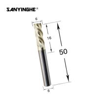 China HRC63 Tungsten Carbide Milling Cutter 4 2 Flute End Mill Cnc Square Milling Cutter for sale