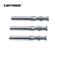 China HRC65 6mm Tungsten Carbide Cutting Tool 2 Flute Carbide End Mill for sale
