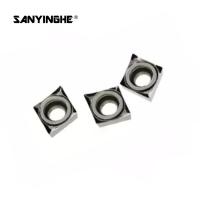 China CCGT060202 CNC Lathe Machine Cutting Tools Internal Blade Cutter Tungsten Carbide Tip Insert for sale