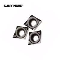 China CCGT060202 CNC Lathe Machine Cutting Tools Internal Blade Cutter Tungsten Carbide Tip Insert for sale