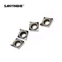 China CCGT060202 CNC Lathe Machine Cutting Tools Internal Blade Cutter Tungsten Carbide Tip Insert for sale