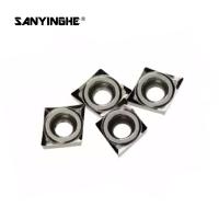China CCGT060202 CNC Lathe Machine Cutting Tools Internal Blade Cutter Tungsten Carbide Tip Insert for sale