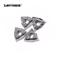 China WNMG080404 CNC Carbide Inserts Aluminum Turning Inserts External Turning Carbide Tips for sale