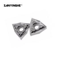 China WNMG080404 CNC Carbide Inserts Aluminum Turning Inserts External Turning Carbide Tips for sale