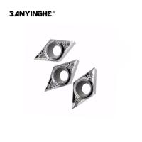 China DCGT11T302 Tungsten Carbide Turning Inserts For Aluminum Material Cutting Tools for sale