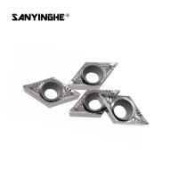 China DCGT11T304 CNC Lathe Carbide Cutting Turning Tools AK Aluminum Copper Turning Insert for sale