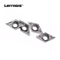 China DCGT11T304 CNC Lathe Carbide Cutting Turning Tools AK Aluminum Copper Turning Insert for sale