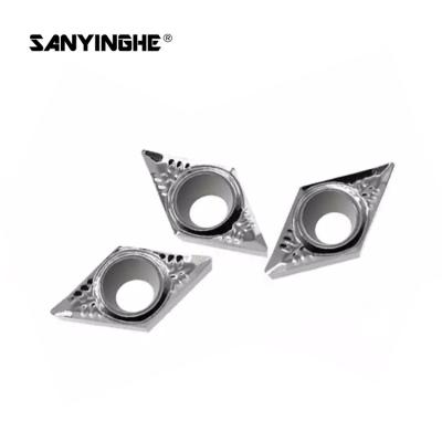 China DCGT11T304 CNC Lathe Carbide Cutting Turning Tools AK Aluminum Copper Turning Insert for sale