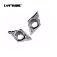 China DCGT11T304 CNC Lathe Carbide Cutting Turning Tools AK Aluminum Copper Turning Insert for sale