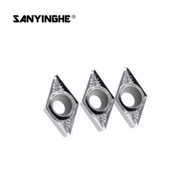 China Carbide  DCGT11T308 Aluminium Turning Inserts With R0.8 Tip for sale
