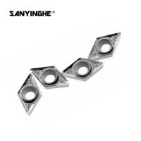 China Carbide  DCGT11T308 Aluminium Turning Inserts With R0.8 Tip for sale