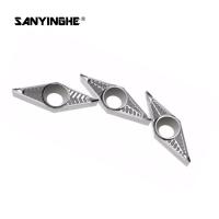 China VCGT110304 Cemented Carbide CNC Insert Lathe Turning Insert For Aluminum Cutting Tools VCGT Carbide Inserts for sale