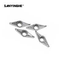 China VCGT110304 Cemented Carbide CNC Insert Lathe Turning Insert For Aluminum Cutting Tools VCGT Carbide Inserts for sale