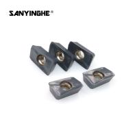 China TiAIN CNC CARBIDE TIPS APMT1135PDR CNC LATHE CUTTING TOOL FOR STEEL for sale