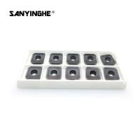 China Carbide CNC Face Milling Inserts Indexable Cutter Blade R245-12T3M-PM For Roughing Tungsten Carbide Face Milling Cutter for sale