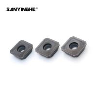China Carbide CNC Face Milling Inserts Indexable Cutter Blade R245-12T3M-PM For Roughing Tungsten Carbide Face Milling Cutter for sale