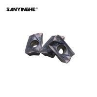 China Smooth Chip R390-11T308M-PM Square Shoulder Milling Insert for sale