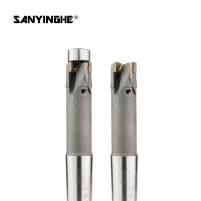 China 15-60mm Cnc Router Carbide Chamfer End Mill Countersunk Head Alloy Inlaid Taper Shank for sale