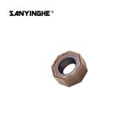 China ONMU050505 Tungsten Carbide Milling Inserts For Stainless Steel Cast Iron Steel for sale