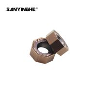 China ONMU050505 Tungsten Carbide Milling Inserts For Stainless Steel Cast Iron Steel for sale