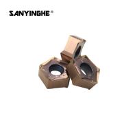 China PNMU0905XNER-GM Durable Grooving Milling Inserts Circle Pentagonal CNC Stainless Steel Alloy Cutter for sale
