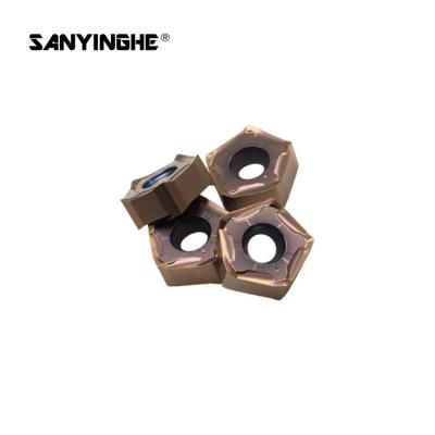 China PNMU0905XNER-GM Durable Grooving Milling Inserts Circle Pentagonal CNC Stainless Steel Alloy Cutter for sale