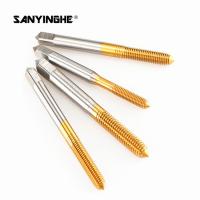 China M1/M2/M3 Stainless Steel Special Chip-Free Extruding Titanium-Plated Tap For Extrusion Tap Machine for sale