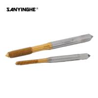 China M1/M2/M3 Stainless Steel Special Chip-Free Extruding Titanium-Plated Tap For Extrusion Tap Machine for sale