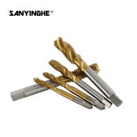 China Titanium-Plated Cobalt-Containing Tap Spiral Tapping Stainless Steel Special Machine Tap High-Speed Steel for sale