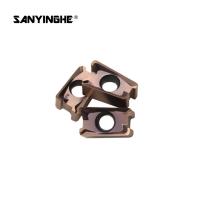 China LNPU110408SRGE Shoulder Milling Cutter Inserts CNC Milling Tool High Feed for sale