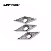 China Aluminum Carbide Turning Inserts VBGT160402 CNC Lathe Tools Milling Insert for sale