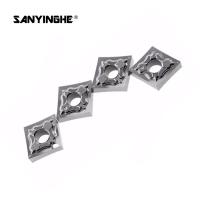 China Indexable CNC Carbide Turning Inserts Internal Cutting Turning Tool CNMG120402 for sale