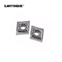 China Indexable CNC Carbide Turning Inserts Internal Cutting Turning Tool CNMG120402 for sale