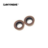 China CNC Carbide Milling Inserts Cutting Blade Tools RPMW1003MO For Cutting Cast Steel Internal for sale