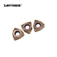 China WNMU080608 Carbide Milling Inserts 90 Degree 6 Angle Double-Sided Milling Cutter Cast Iron for sale