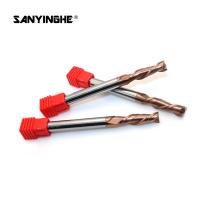 China 2 Flutes Carbide Flat End Mill CNC Milling Cutter Cast Iron for sale